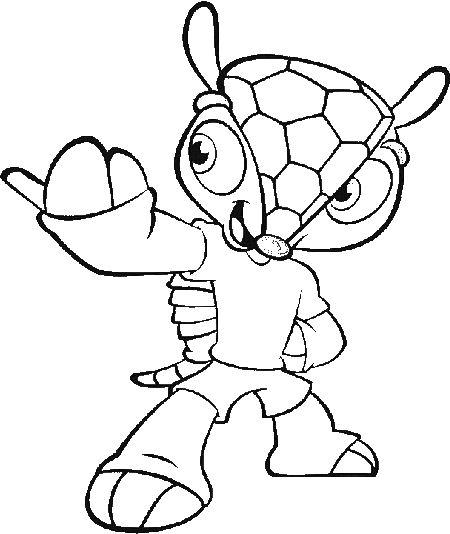 Artmaniamary: Fuleco com molde