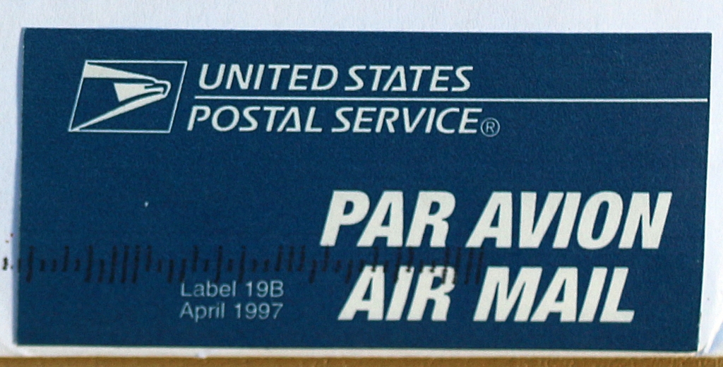 Mail Adventures: Air Mail Labels