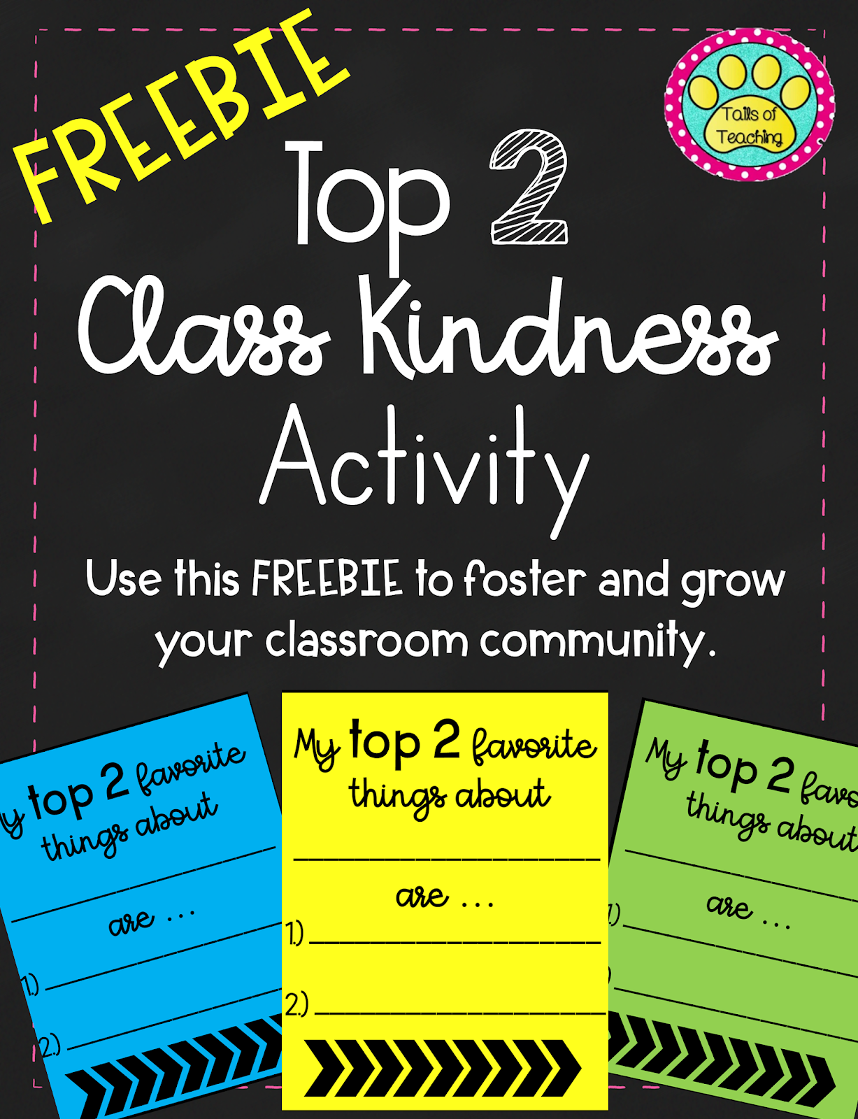 Tails of Teaching: 5 Free Ways to Build Classroom Community