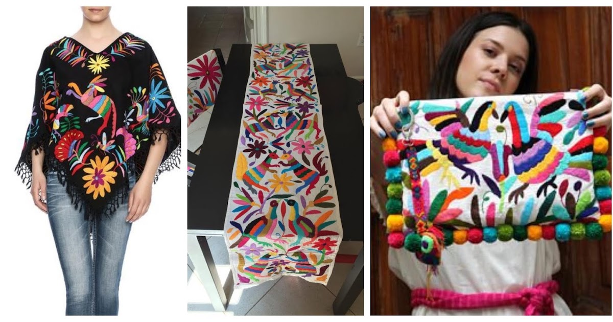 Aprende cómo hacer bordado Mexicano tenango ~ Mimundomanual