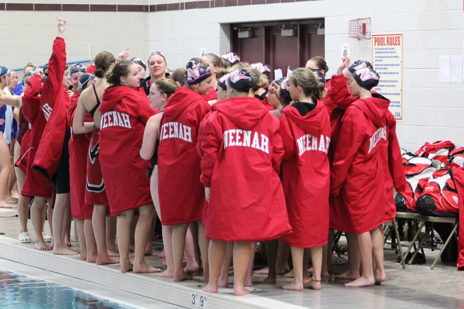 NHS Rocket Swimming and Diving Team: Way to go Rockets at Conference Meets!