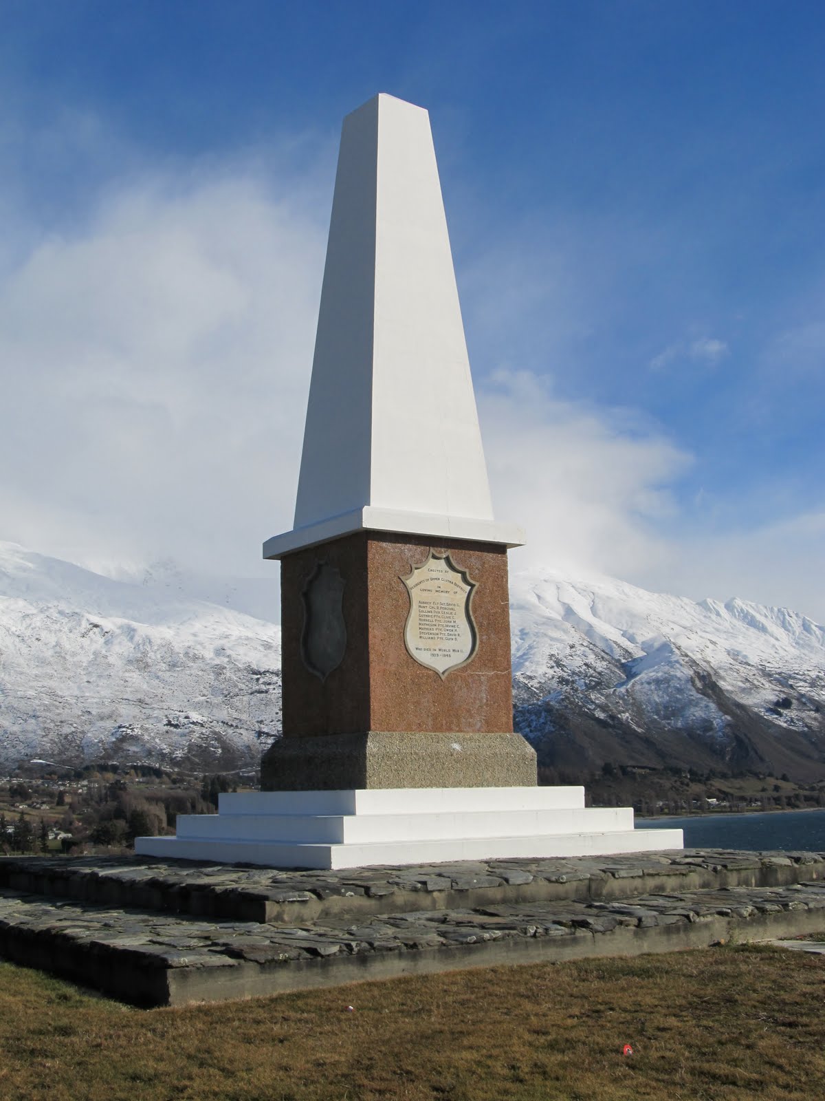 100 NZ World War One Memorials 1914-2014: Wanaka Memorial