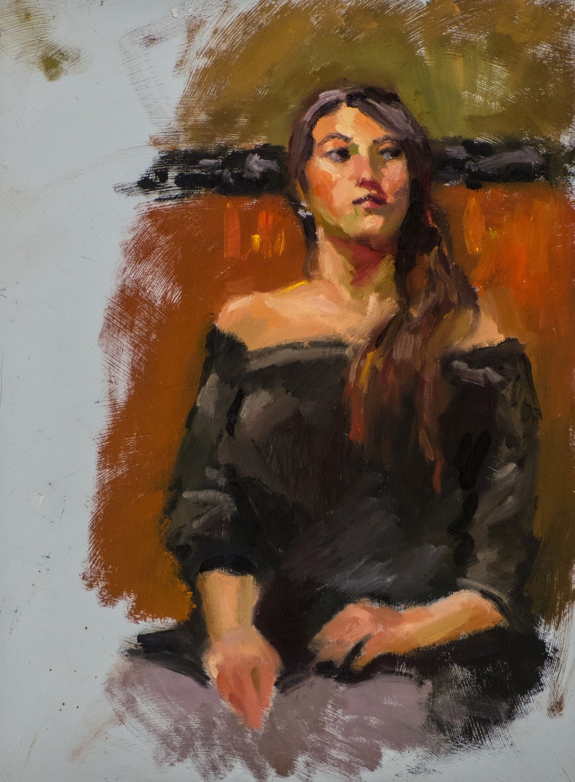 Darrell Anderson's Paintings, Marker Drawings and Prints: 2017