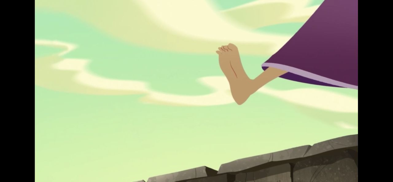 Anime Feet: Tangled The Series (Season 2 Episode 16): Rapunzel