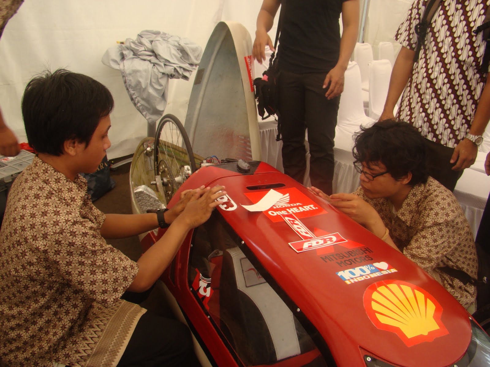 ITS TEAM - SAPU ANGIN SHELL ECO MARATHON 2012: 5/15/11 - 5/22/11