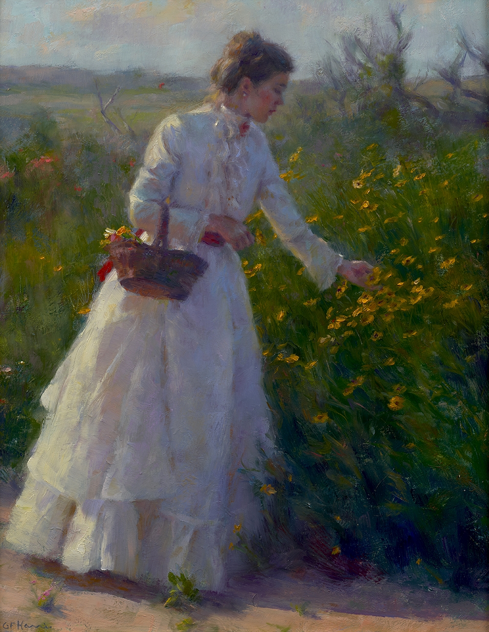 Gregory Frank HARRIS (1953) | Catherine La Rose ~ The Poet of Painting