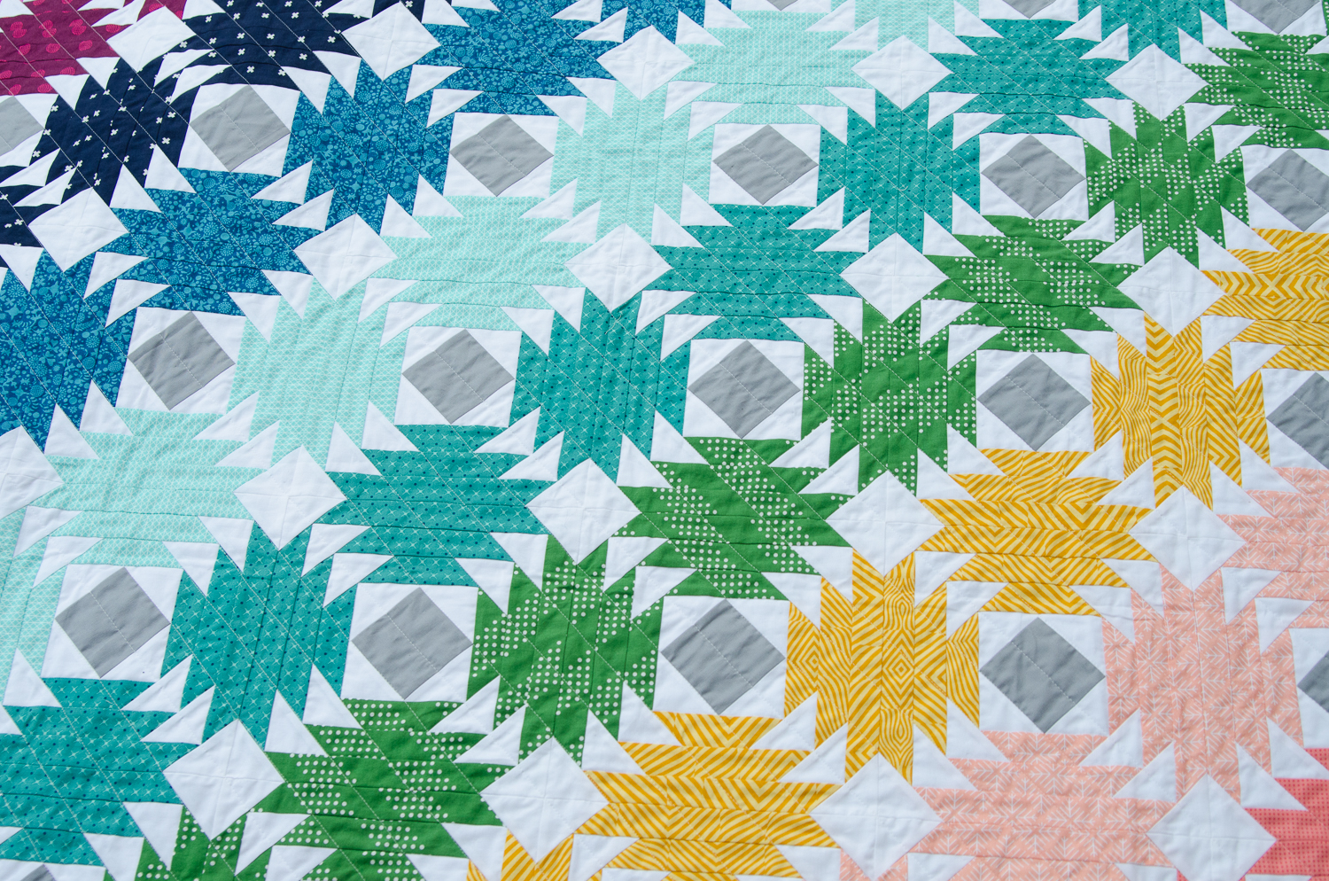 Hyacinth Quilt Designs: Pineapple Quilt