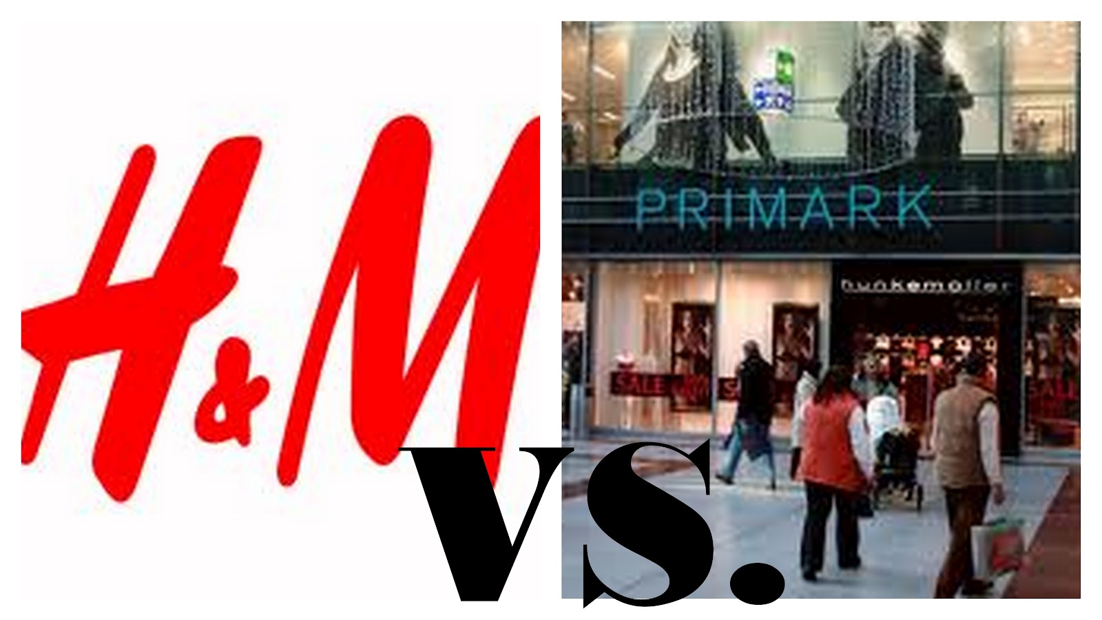 Klick2beChic: H&M vs. Primark