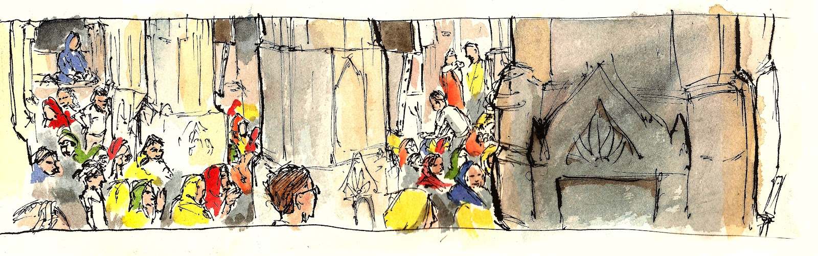 benjamin baret illustrations: croquis