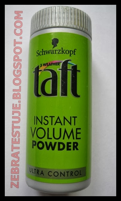 Zebra Testuje: Schwarzkopf, Taft, Instant Volume Powder (Natychmiastowa ...