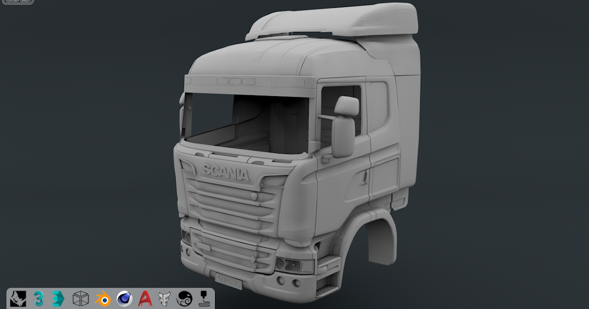 Scania R730 V8 Cabin | Layth Jawad