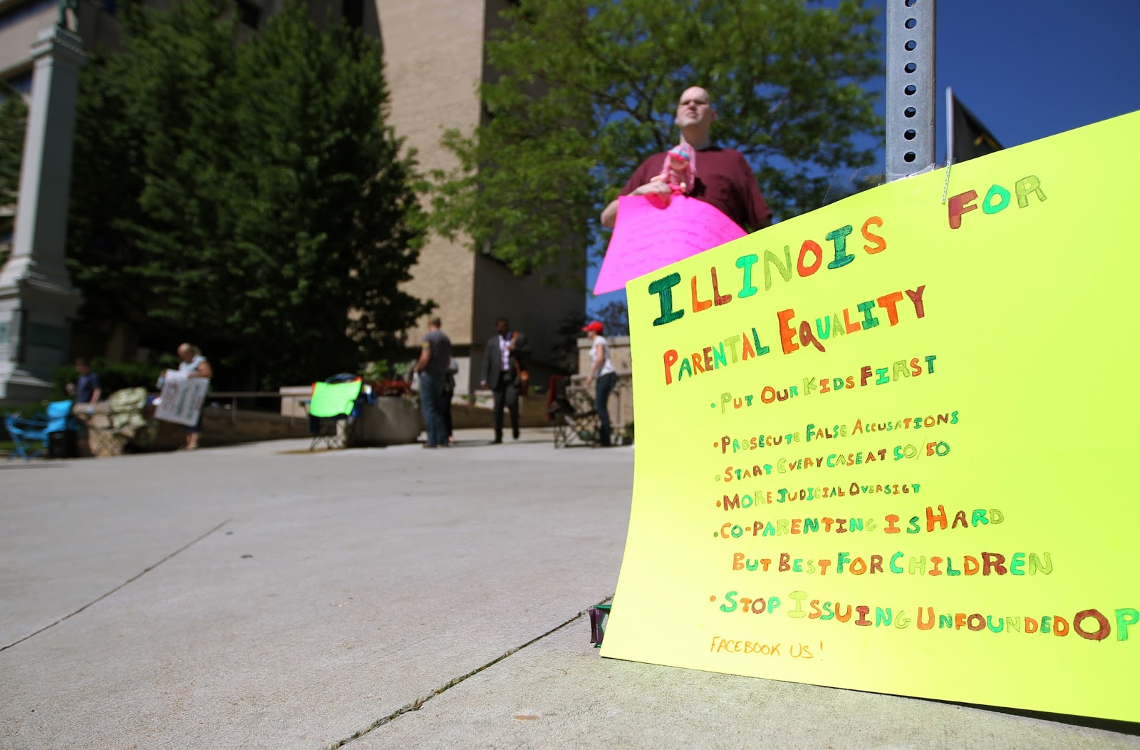 Mark Kodiak Ukena: Lake County Fatherless Day and Parental Equality Rally