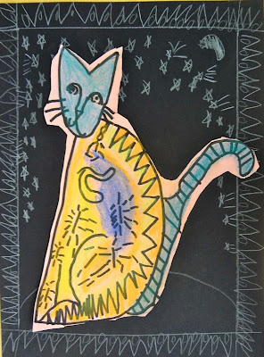 The Talking Walls: Laurel Burch Inspired Cats - 1st Grade