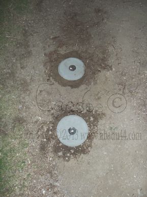 Garden44: DIY solar lighted stepping stones