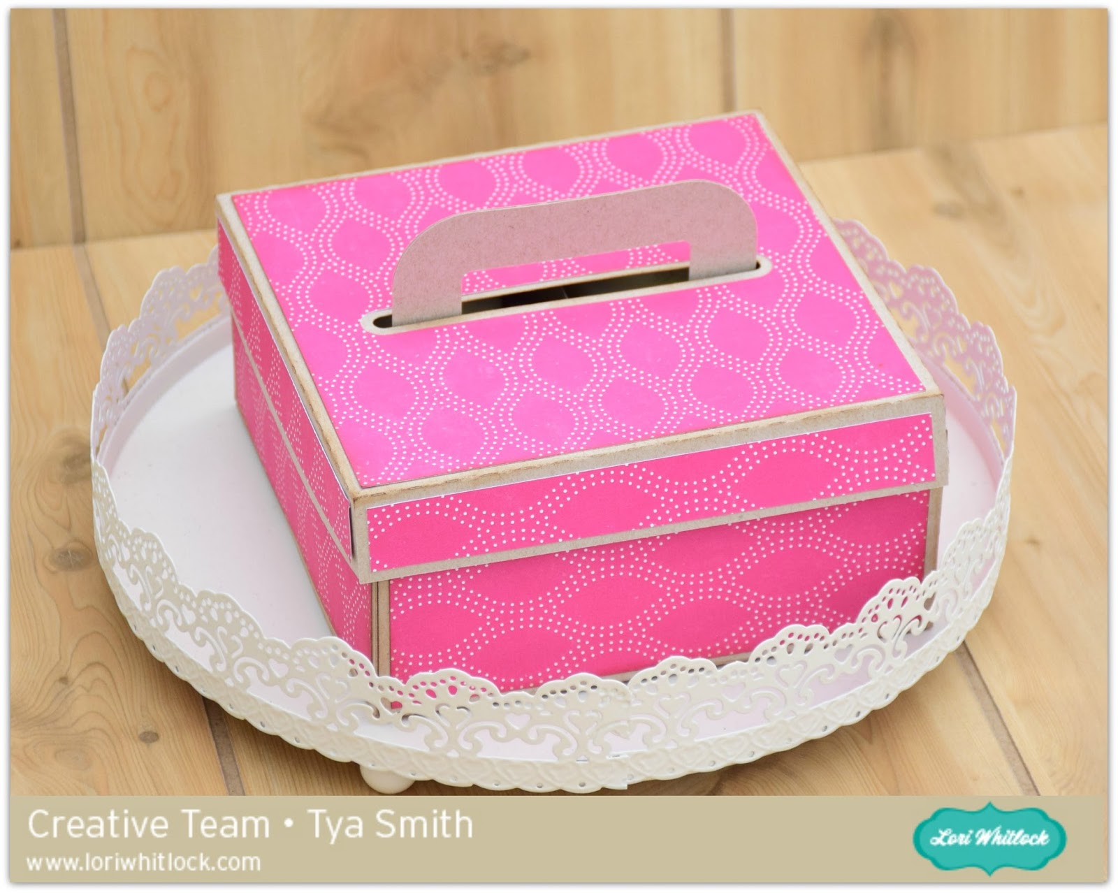 Four Compartment Cookie Box Tutorial with Tya – Lori Whitlock