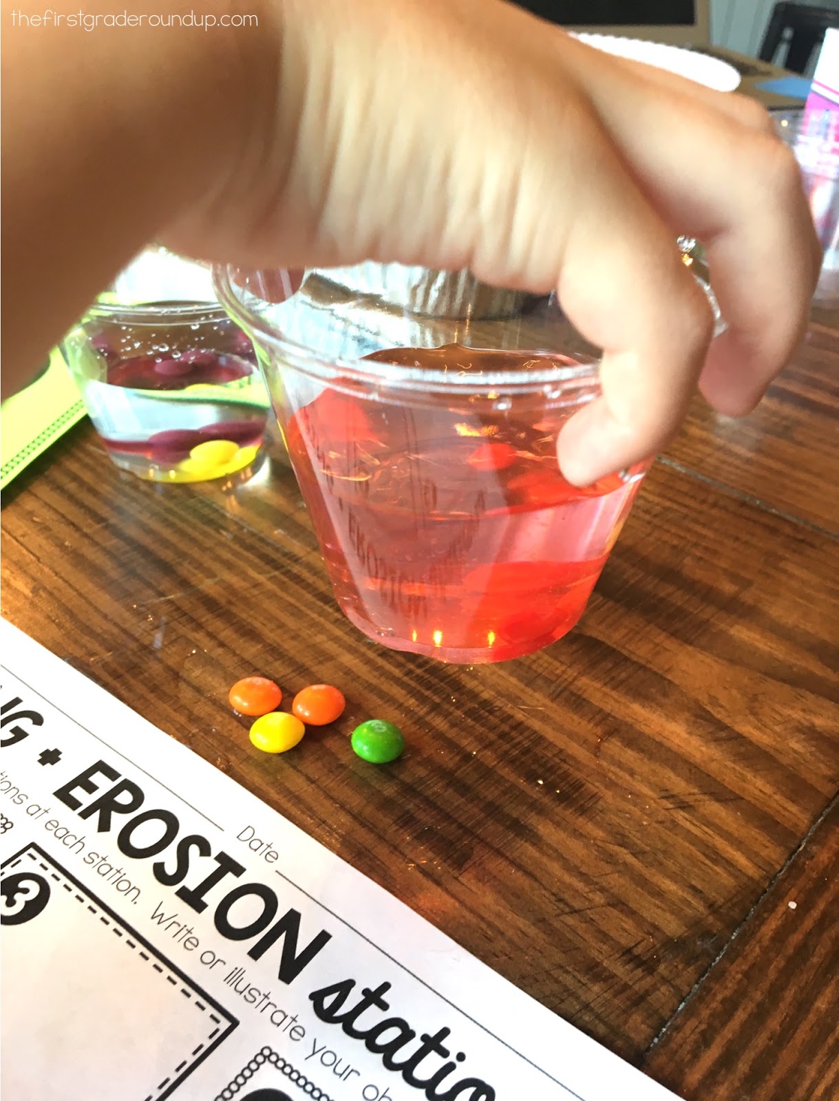 weathering and erosion activities for 2nd grade - The First Grade Roundup