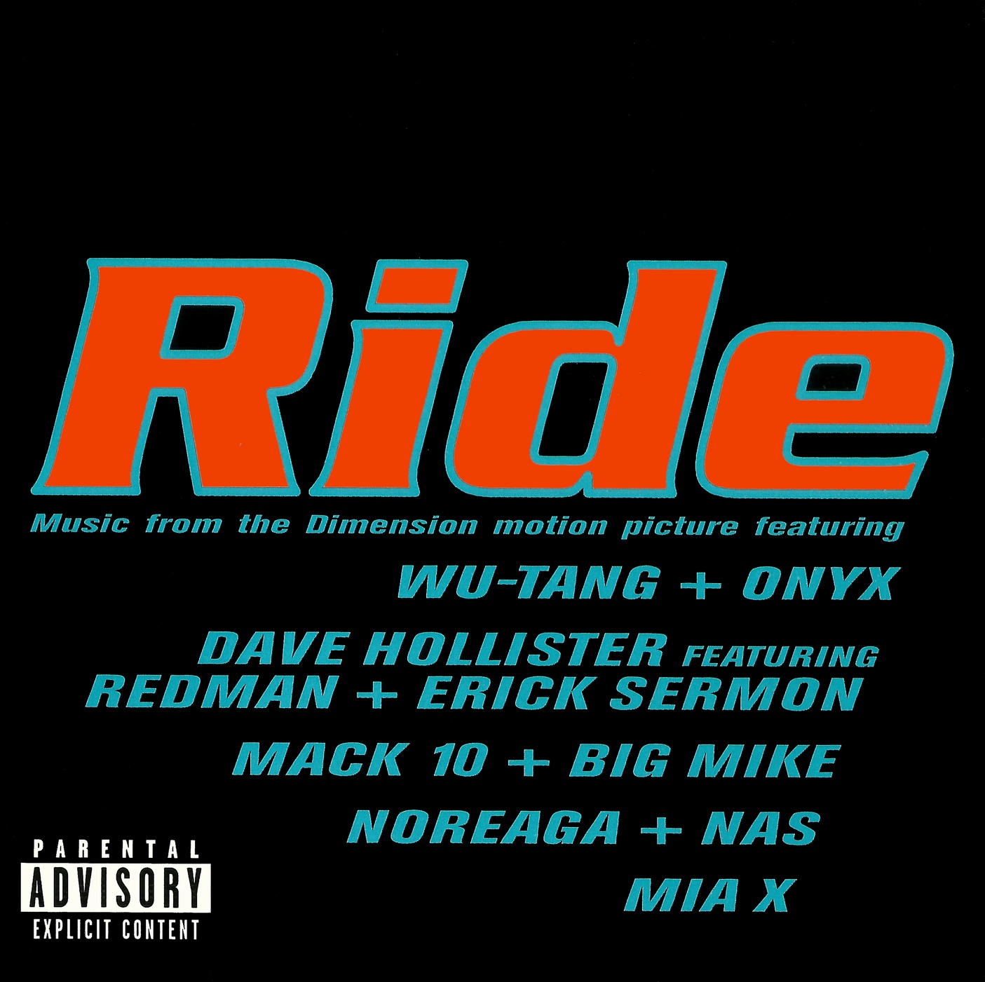 THE CRACK FACTORY: VA-Ride-(OST)-1998-Y2H_INT