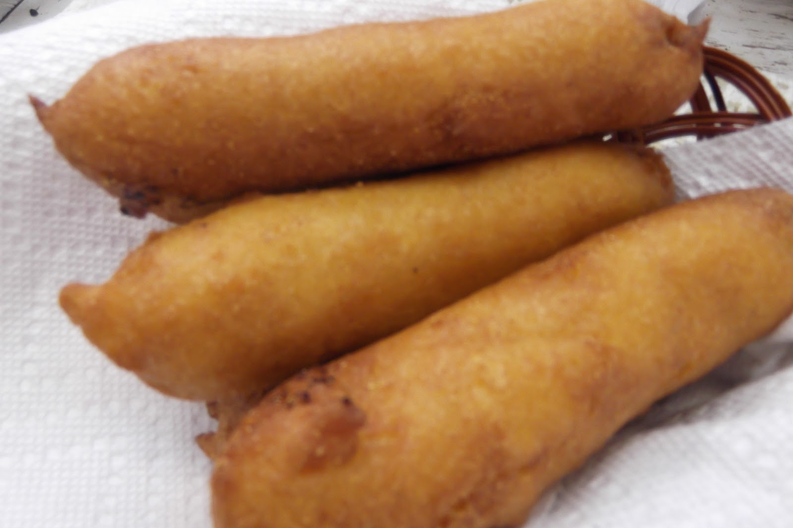 Gingerbread Men- Recipe Blog: Corn Dogs