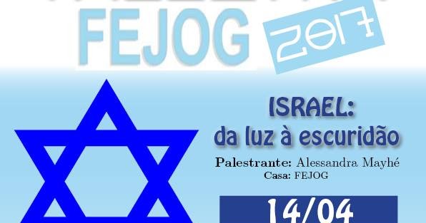 REVISTA ESPÍRITA JOSEPH GLEBER: Israel: da luz à escuridão