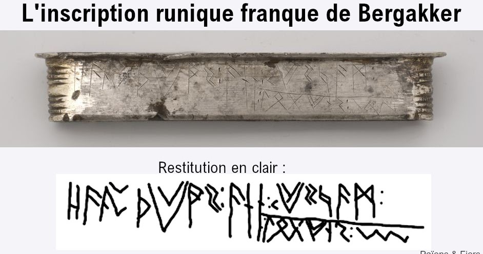 PAÏENS & FIERS: Des runes et des Francs
