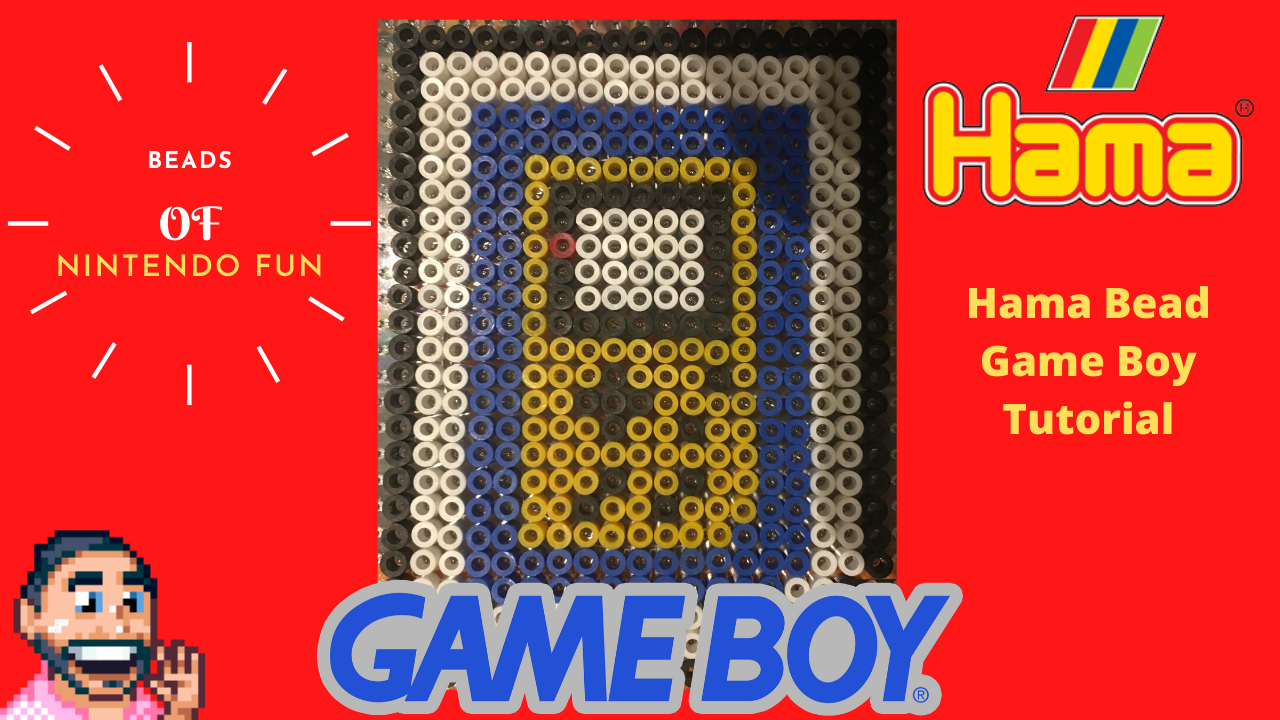 🧶 Hama Bead | Game Boy | Tutorial | "Beads Of Nintendo Fun!" 🧶 # ...