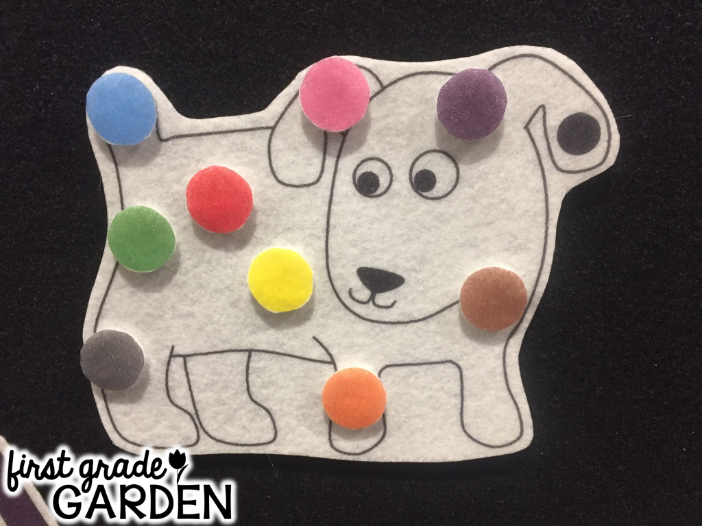 First Grade Garden: DIY Felt Board and Retelling Centre Pieces