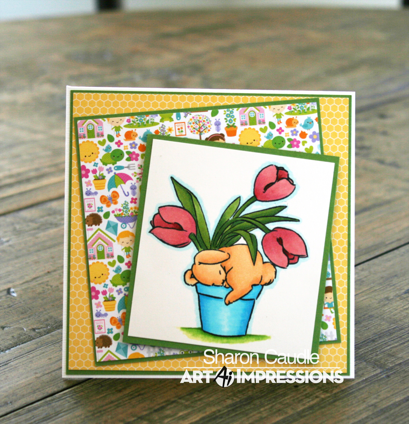 Art Impressions Blog: Happy Easter by Sharon Caudle