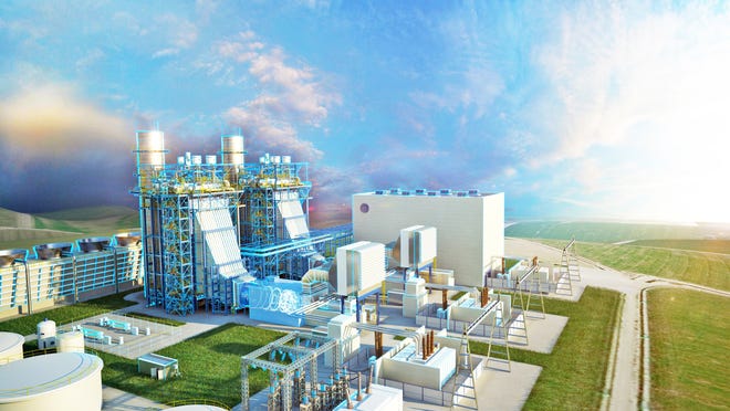 Towns and Nature: 1953 St. Clair and 1984 Belle River Detroit Edison ...