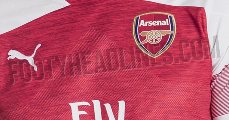 Arsenal 18-19 Home Kit Leaked + Release Date Revealed - Footy Headlines