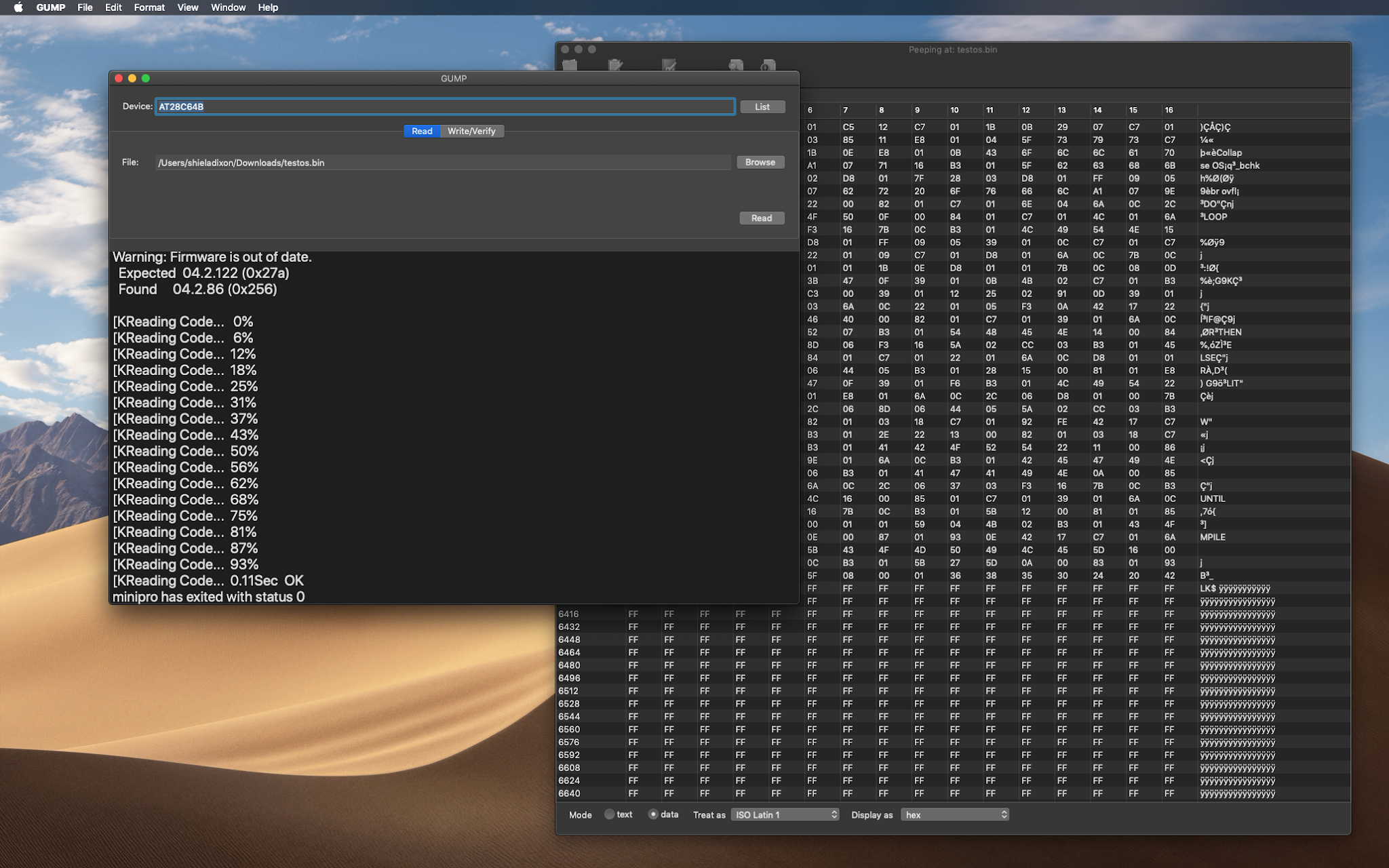 PeacockMedia: Mac graphic user interface (GUI) application for TL866 ...