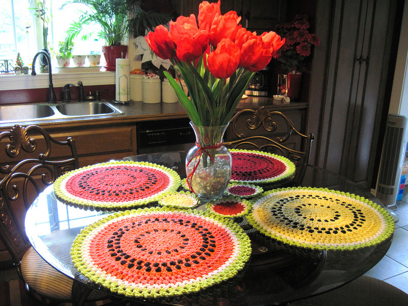 AMARNA ARTESANATO E IMAGENS: SUGESTÕES DE CROCHÊ COLORIDO - clique nas ...