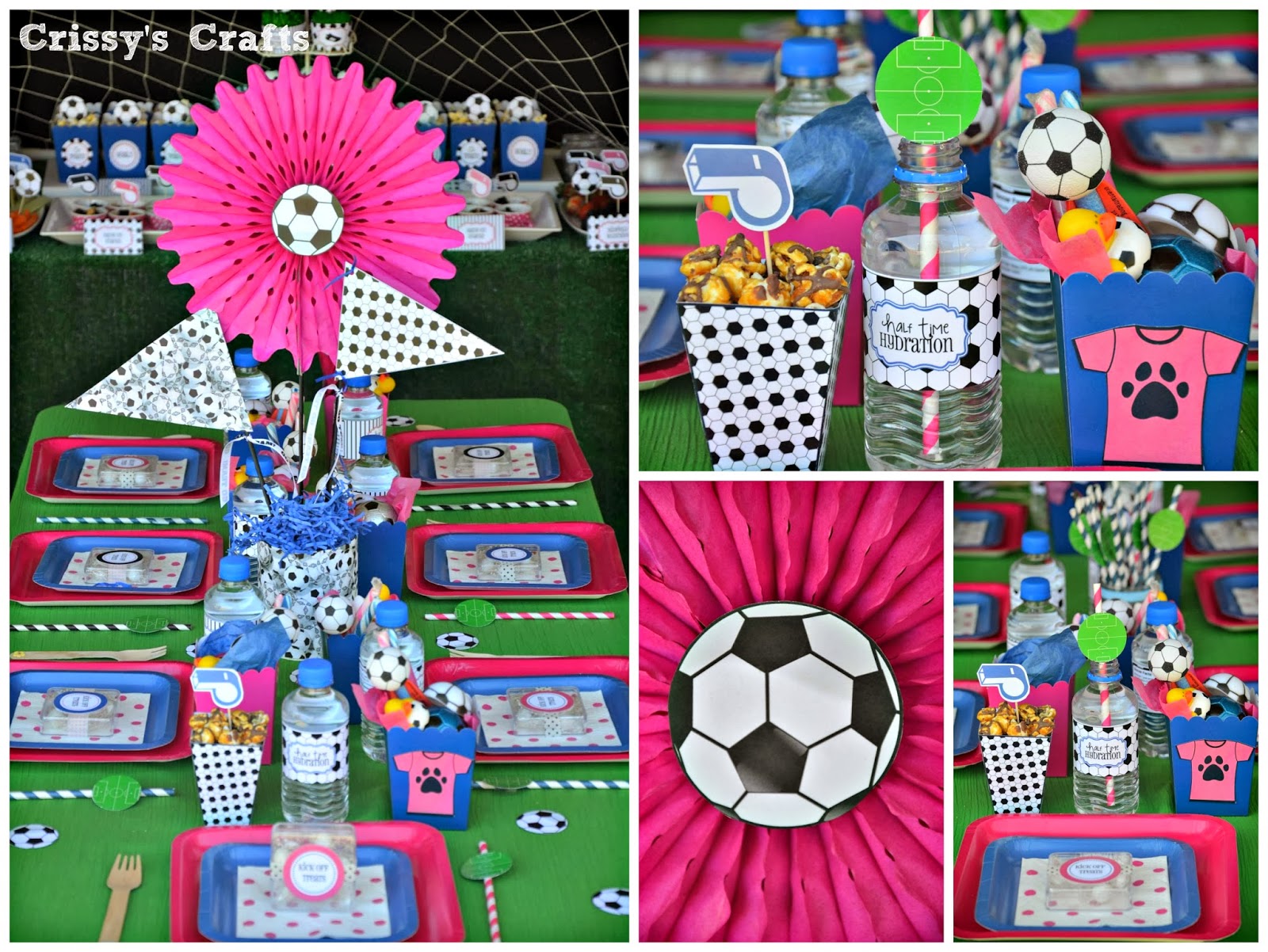 Crissy's Crafts: End of the Season Soccer Party