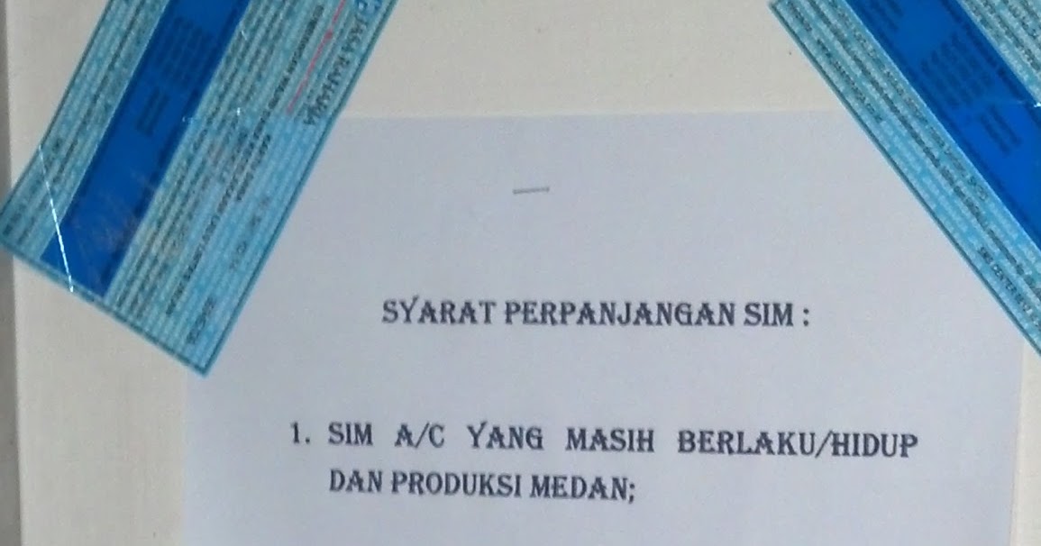 Kebebasan: Mengurus perpanjangan SIM di Samsat Corner Sun Plaza Medan