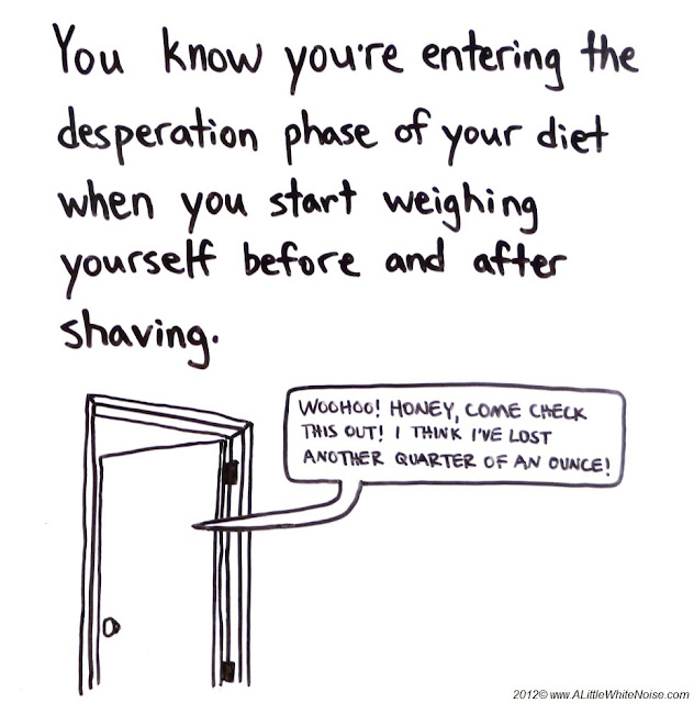 White Noise: How to tell if you're suffering from "diet desperation"