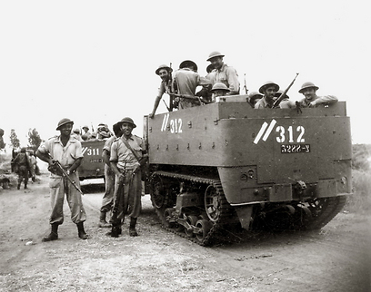 IDF ARMOR חיל השריון-צה"ל: M2 M3 Half Tracks in the IDF service זחל"מים ...