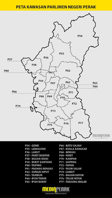 Senarai Calon Parlimen Perak | Mediaperak.net