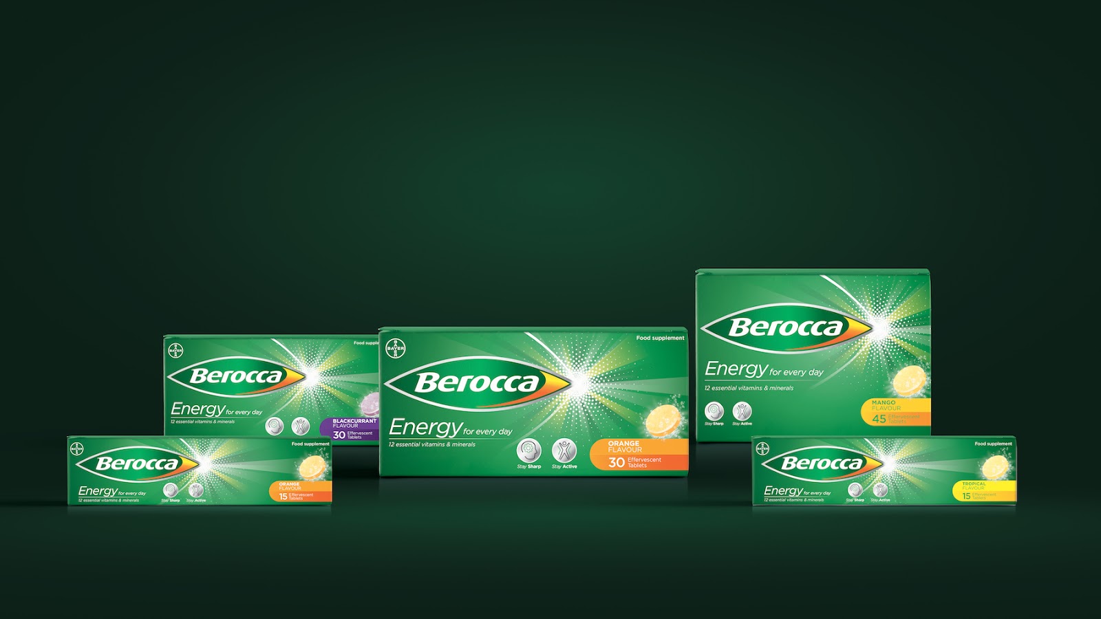 Berocca – rebrand – Packaging Of The World