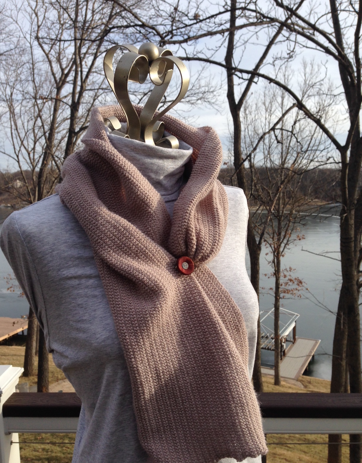 Kriskrafter: Clipper Scarf - Machine Knit FREE Pattern