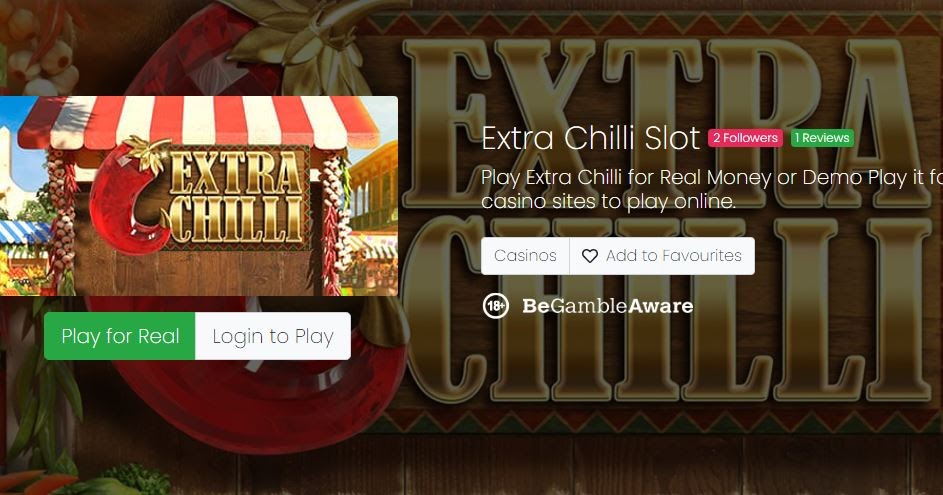 Bootstrap Business: What Makes The Extra Chilli Slot Game Incredible