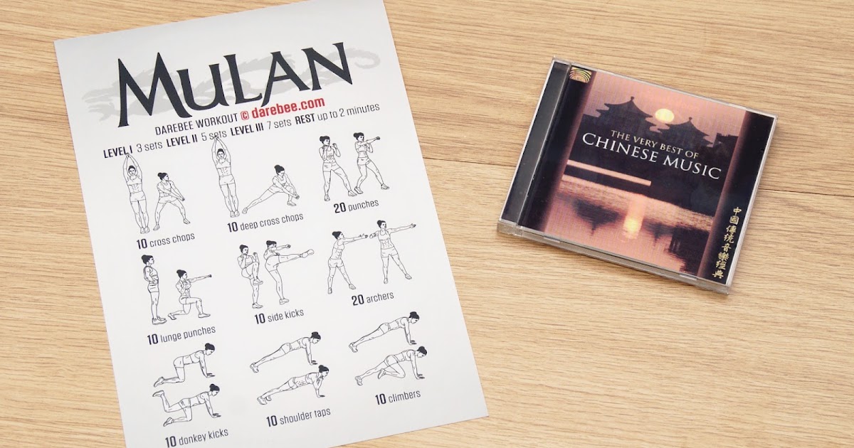 Saturday: Mulan Workout | A Blackbird's Epiphany - UK Women's Fitness ...