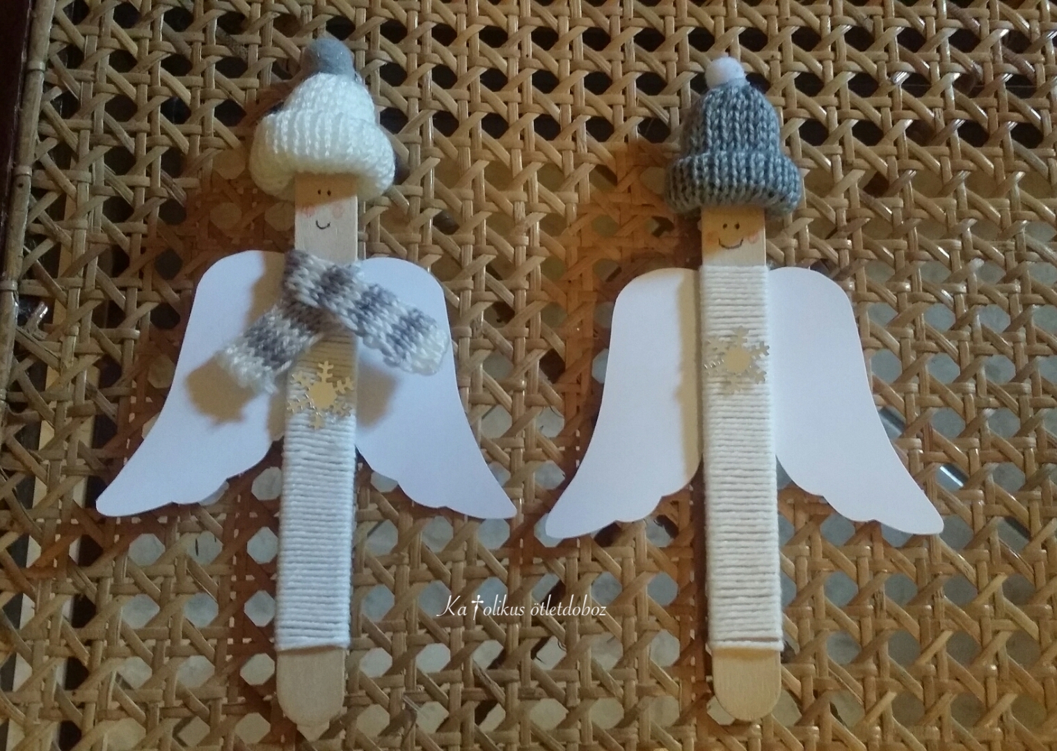 Ka†olikus ötletdoboz: Karácsonyi angyalok