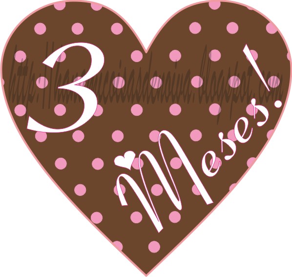 Coisas de Noiva: 3 MESES!!