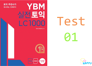 Listening YBM Practice TOEIC LC 1000 - Test 01 - Chia sẻ kiến thức TOEIC