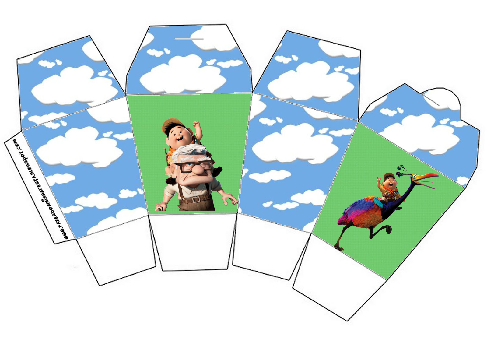 Up Movie Party: Free Printable Boxes. - Oh My Fiesta! in english