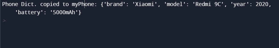 Geek4Tutorial.com: Dictionaries in Python