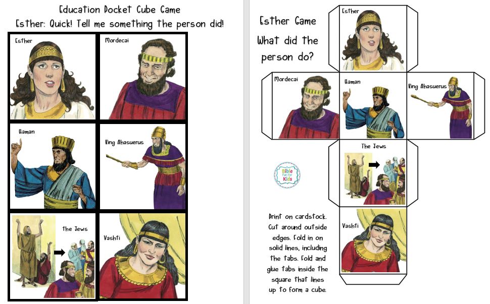 Queen Esther Saves Her People | Bible Fun For Kids