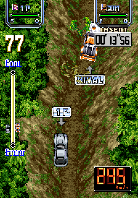VGJUNK: LETHAL CRASH RACE (ARCADE)
