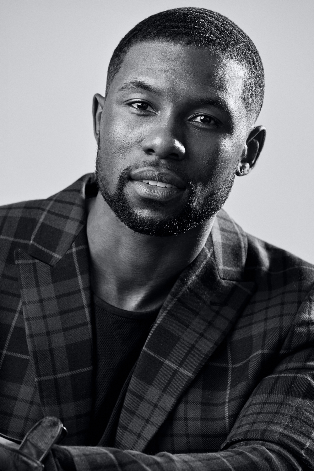 my new plaid pants: Trevante Rhodes Two Times