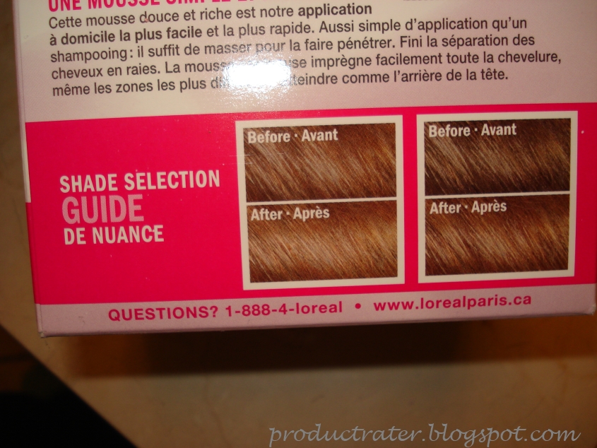 Productrater!: Review: L'oreal Sublime Mousse Hair Coloring