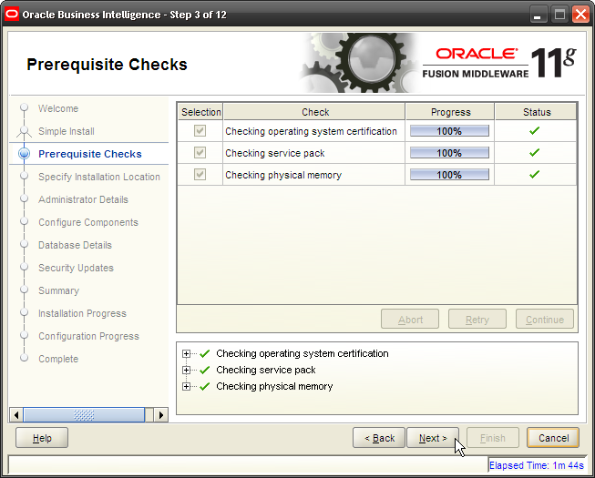 Business Intelligence: Oracle Business Intelligence 11g kurulumu- 2. Bölüm
